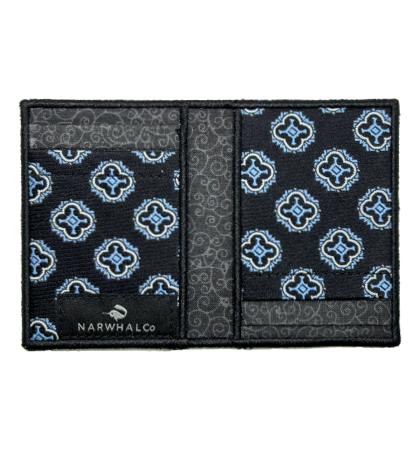 Geode - Tie Fold Fabric Wallet :: Narwhal Co. - NarwhalCo