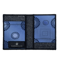 Amoeba - Tie Fold Fabric Wallet - NarwhalCo